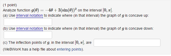 Solved Analyze function g(theta) = -4 theta + | Chegg.com