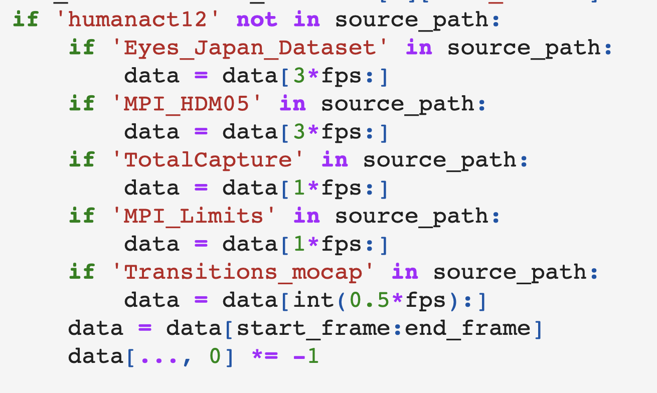 Slice in raw_pose_processing.ipynb · Issue #7 · EricGuo5513/HumanML3D · GitHub