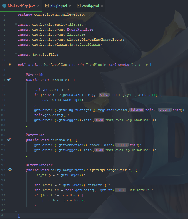 Max XP level set ? | SpigotMC - High Performance Minecraft