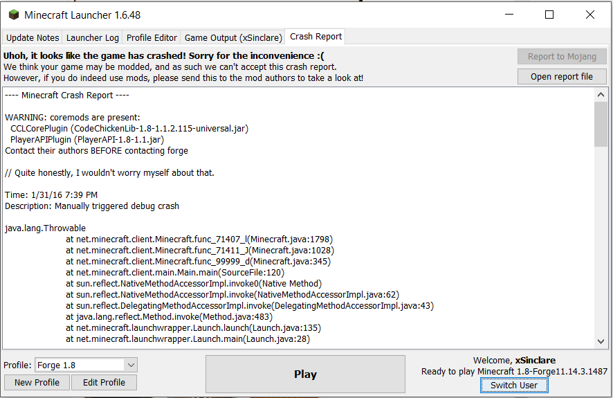 [Guide] How to Post a Crash Report | Hypixel Forums