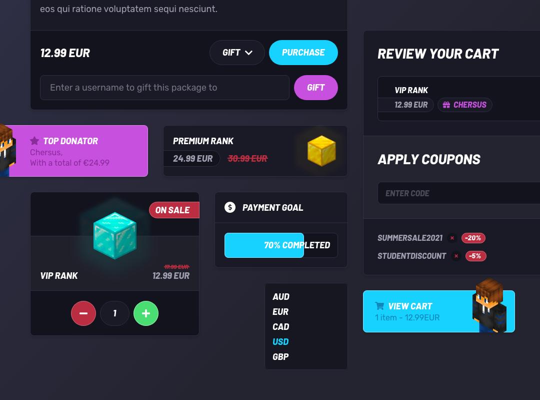 Sparox Tebex Theme | NullForums