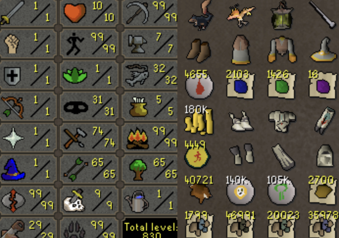 ⚡Ex-Mod⚡OSRS Below 1500+ TTL Ironman Account Shop⚡1000+ Reviews⚡ | Sell ...