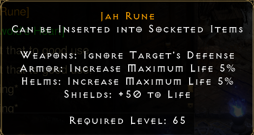 Jah Rune - Topic - d2jsp