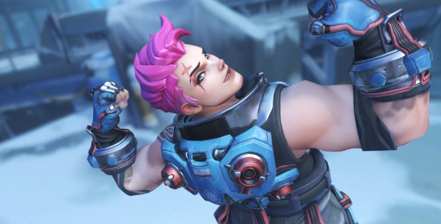 Zarya is much less happy in her This Is Strength highlight intro : r ...