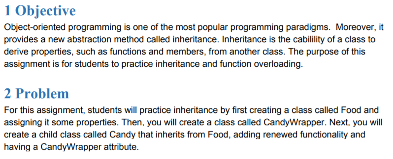 1 Objective Object Oriented Programming Is One Of 8789