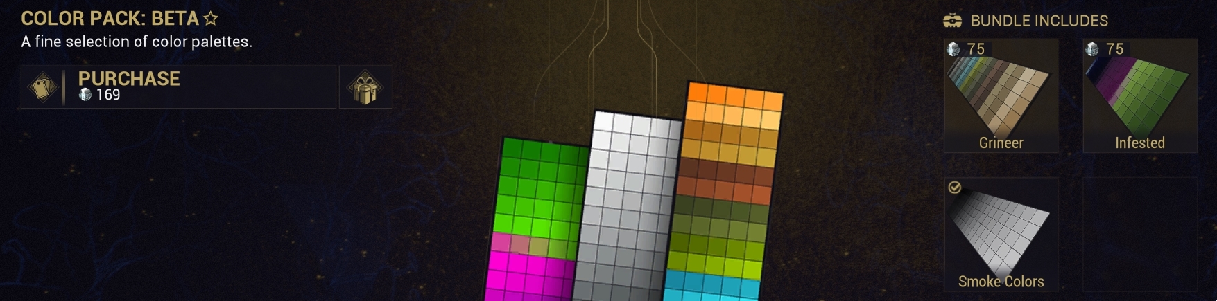 Color packs are more expensive than individual palettes if you own ...