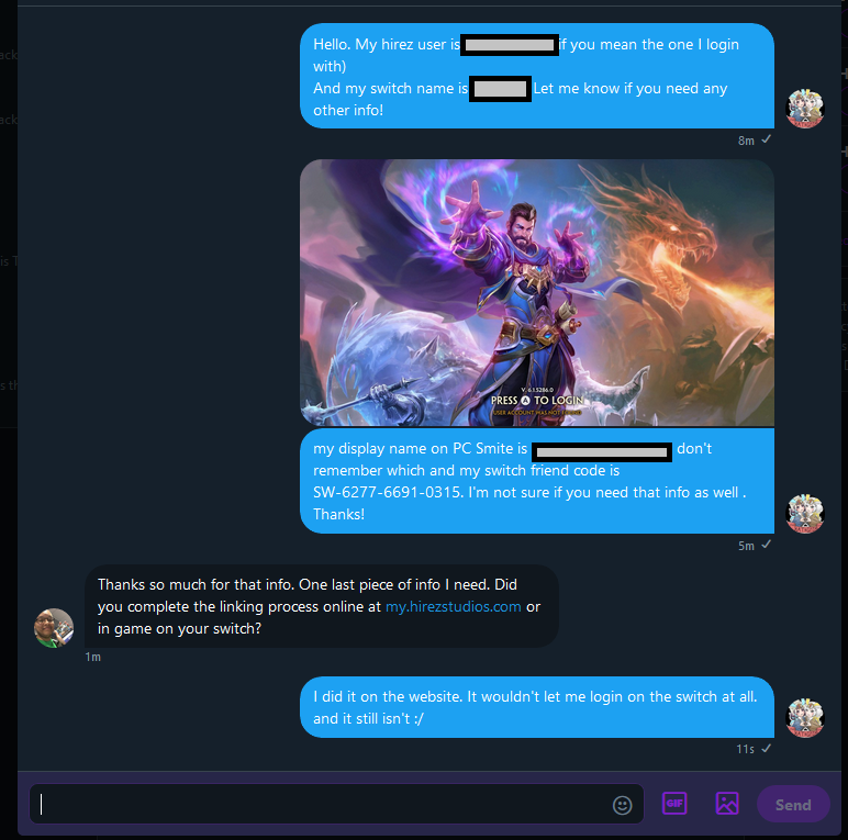 What does this login error mean? Does anyone know how to fix? : r/Smite