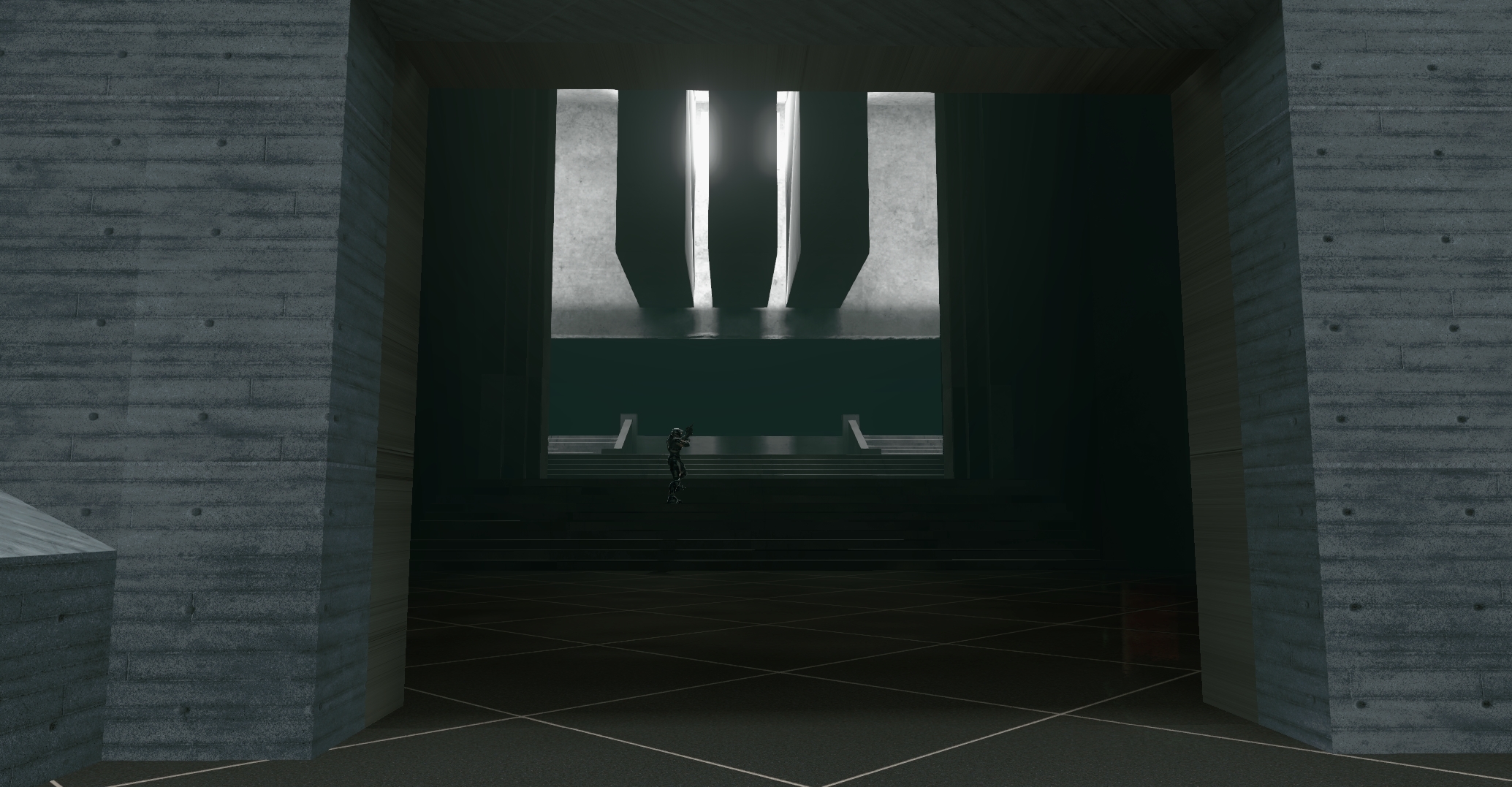 I'm working on a Halo 3 map that is directly based on Controls art ...