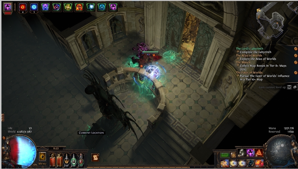Bug Reports (Path of Exile 1) - uber lab bug - Forum - Path of Exile
