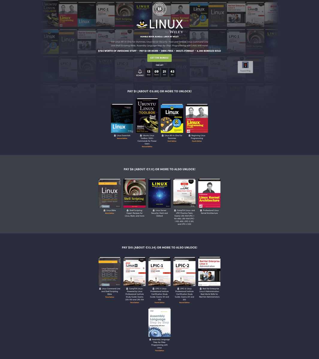 [Conjunta Humble Bundle Books] Linux by Wiley - Forocoches