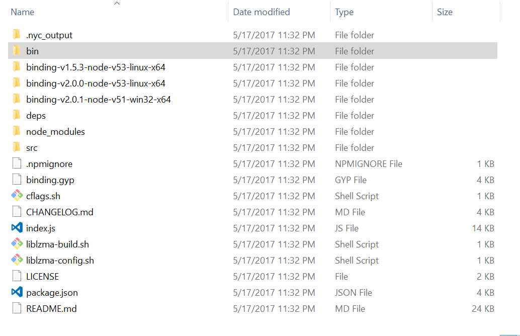 Cannot find module when using electron. · Issue #36 · addaleax/lzma-native · GitHub