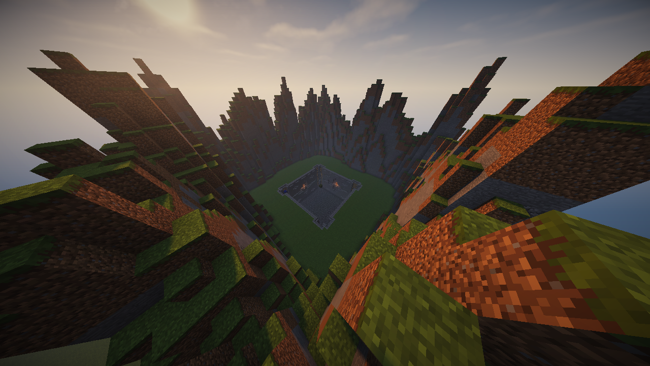 64 x 64 Prison Mine With Detail And Shops! | BuiltByBit (MC-Market)