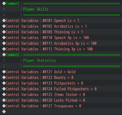 Event Variables Help | RPG Maker Forums