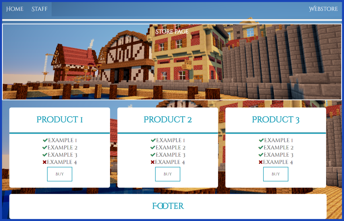 Website Template | SpigotMC - High Performance Minecraft Community