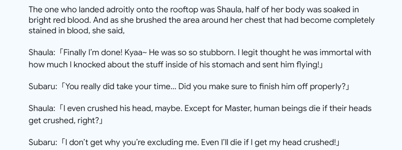 [Re:Zero] Shaula Downgrade & Revision | VS Battles Wiki Forum
