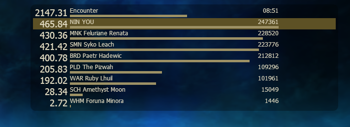 I made my own RainbowMage OverlayPlugin parse layout : r/ffxiv
