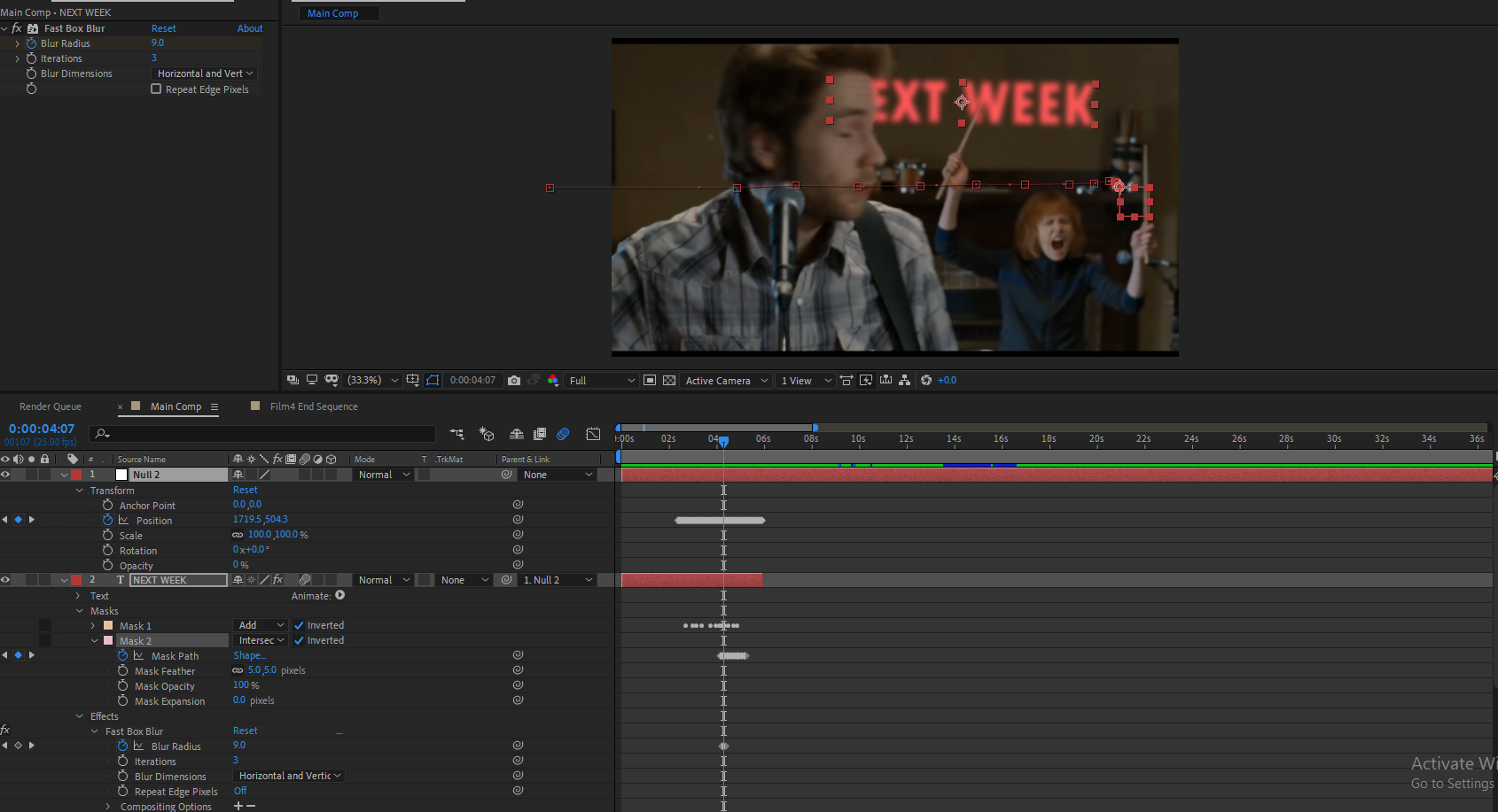 Audio Visual Techniques – Matthew Hizzett (Visual Effects and Motion ...