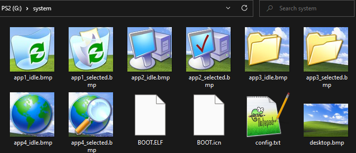 PS2 - Matrix Infinity Modbo "transparent" system theme | PSX-Place
