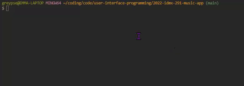 GitHub - RVCC-IDMX/2022-idmx-291-music-app: This is the Final Project of IDMX 291 for Fall 2022.