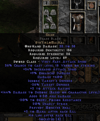 Grief Pb 400 Dmg - Topic - d2jsp