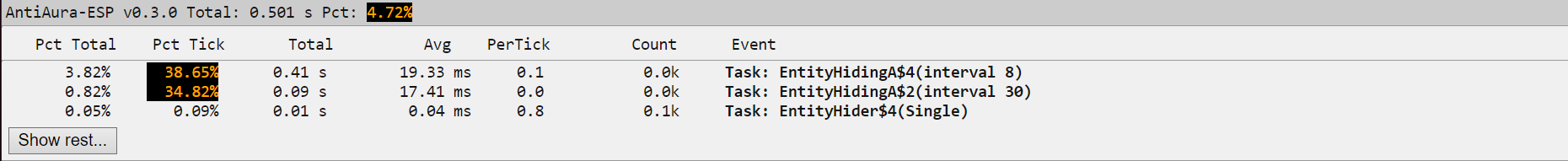 AntiAura-ESP (ESP / Tracers Blocker) - Documentation | SpigotMC - High ...