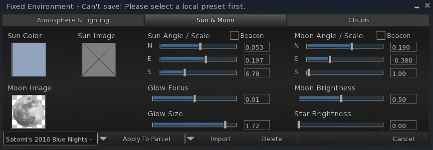 Windlight and EEP settings - Page 2 - General Discussion Forum - Second Life Community