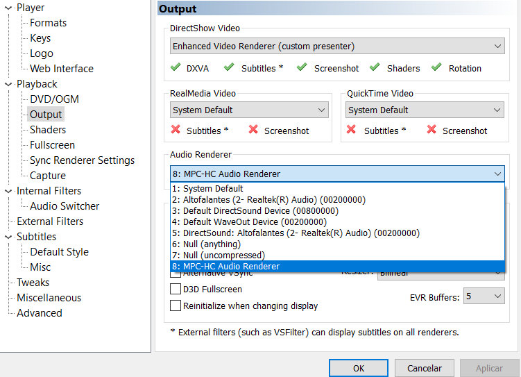 MPC-HC - Increasing the speed of video changing pitch of the audion ...