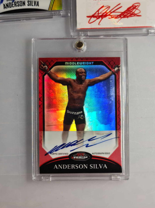 Looking for rare Anderson Silva Cards + show off thread (1 of 1 First ...