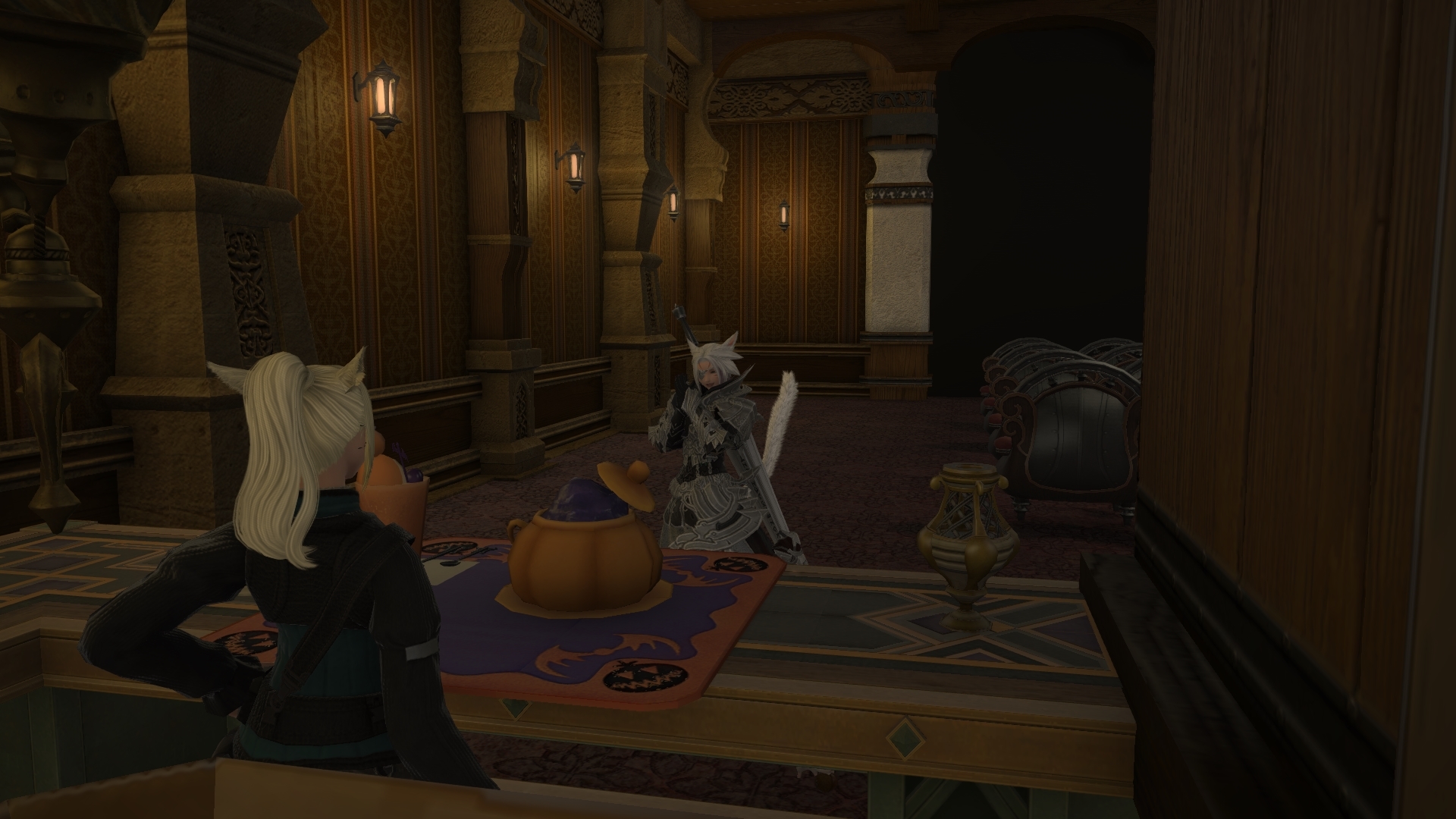 Finished decorating my Carbuncle-obsessed friend's house for him. : r/ffxiv