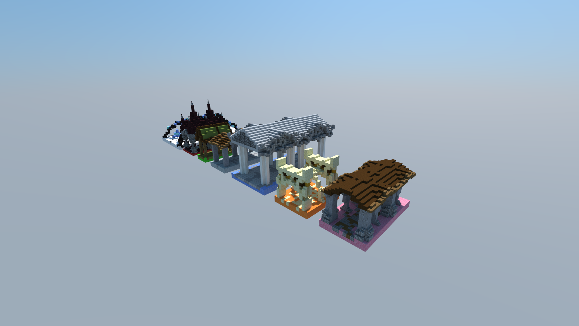 7 Different HCF Roads // DETAILED Roads | BuiltByBit