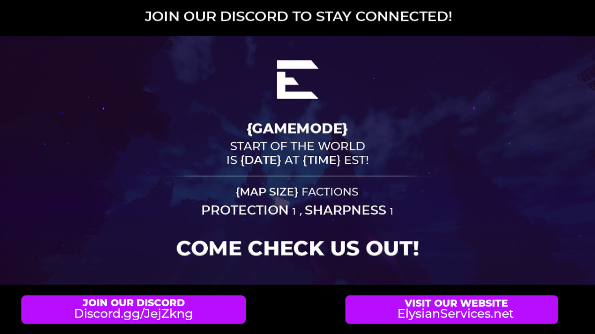 [FREE] Purple Server Advertisement for Any Gamemode | BuiltByBit