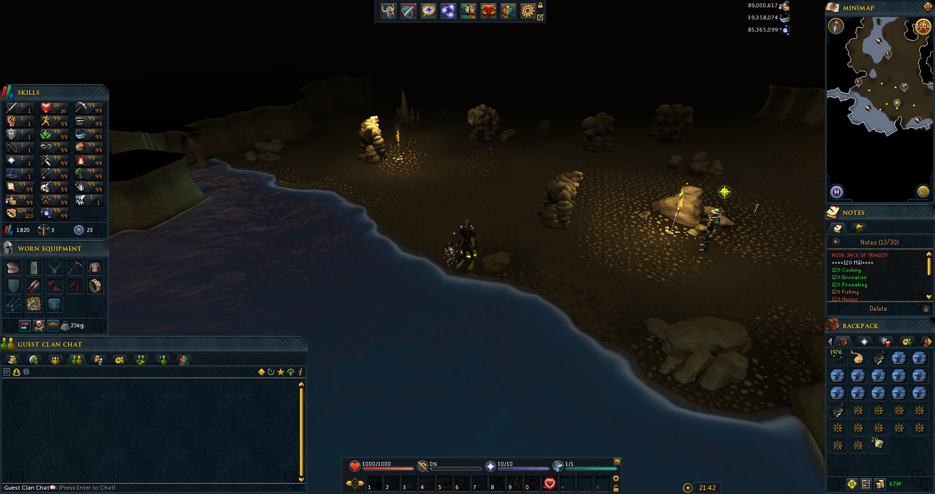 Let's see your customized EoC screen layouts! : r/runescape