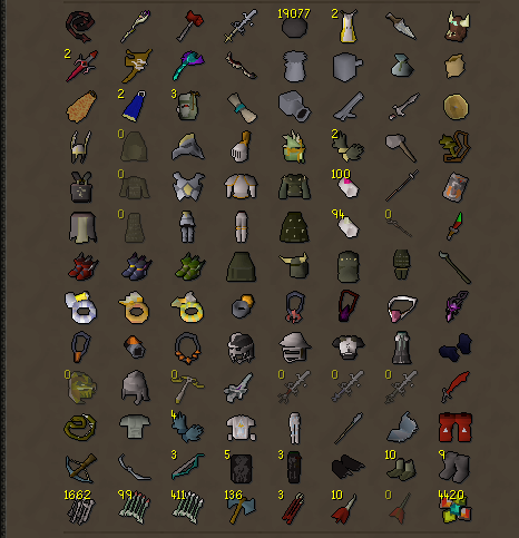 Combat Tab (Unfinished) : r/BankTabs