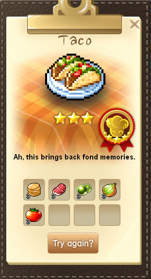 Absolute Taste Basic Receipts : r/Maplestory