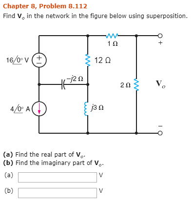 Solved Chapter 8, Problem 8.089 Use mesh analysis to find Vo | Chegg.com