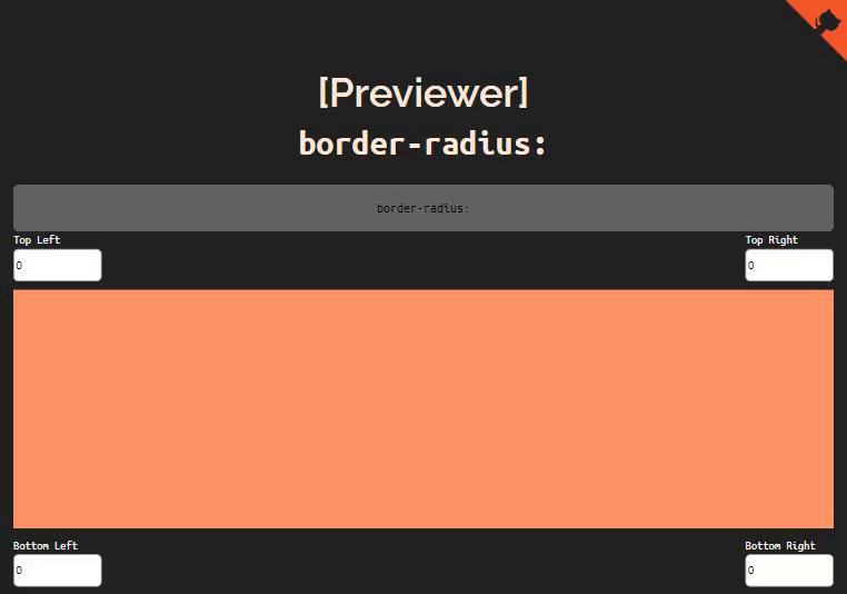 GitHub - pauloranger123/BorderRadiusControler: Um controlador de bordas usando JS, feito a ...
