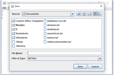 Solved 1. Write a simple Notepad application. (20 pts). a. | Chegg.com