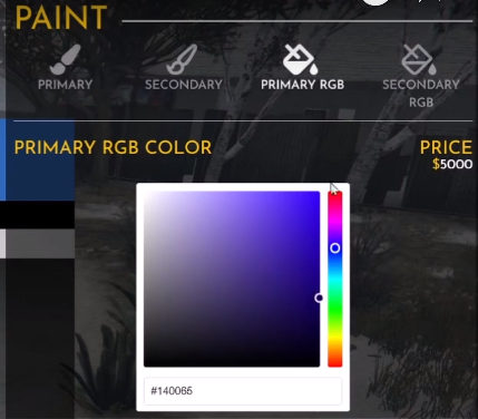 Bring back the previous paint script where you could put custom colors ...