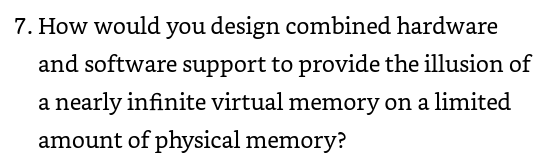 Solved 7. How would you design combined hardware and | Chegg.com