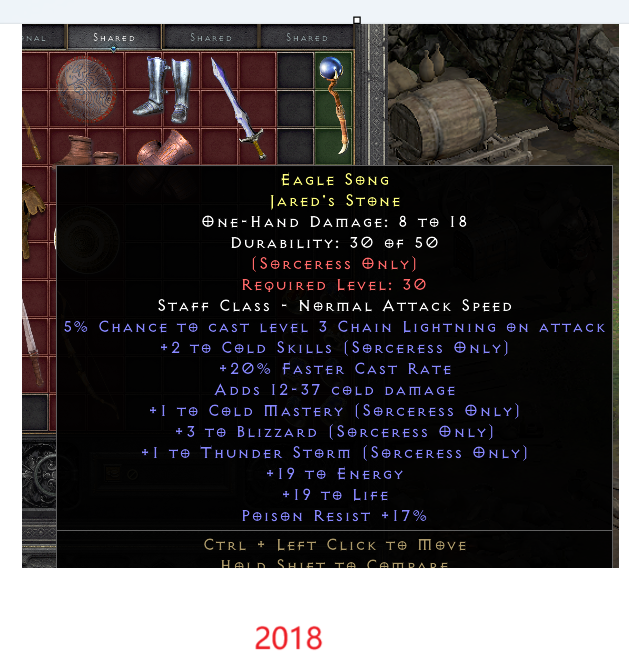 Xh23 Lld Sor Orb 5*blizzard 3*cm 1*ts 20*fcr 19*lf - Topic - d2jsp