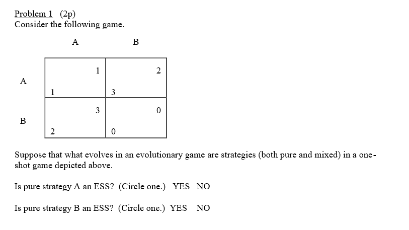 Consider the following game. Suppose that what | Chegg.com