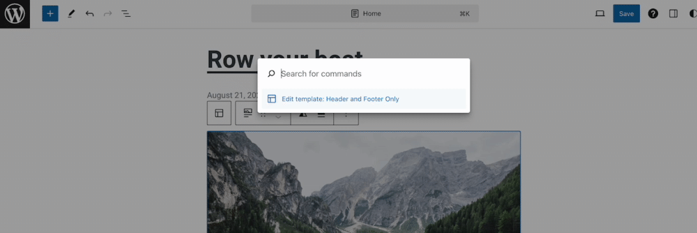 Crash when trying to type something in commands after editing blocks · Issue #53863 · WordPress ...