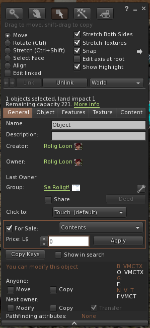 How Do I Add A Folder To A Object Or Make This Script Give Two Objects Lsl Scripting 1482