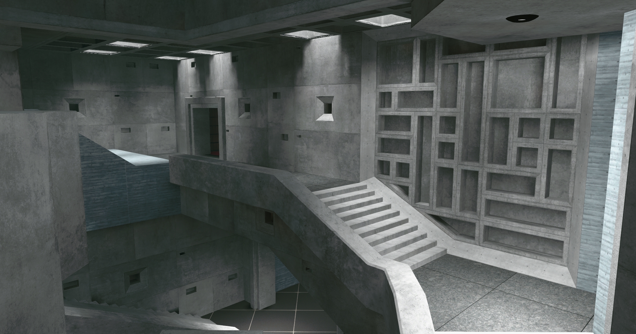 I'm working on a Halo 3 map that is directly based on Controls art ...