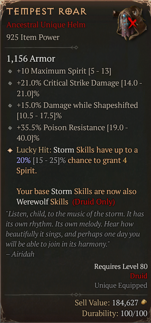 Iso Tempest Roar - Topic - d2jsp