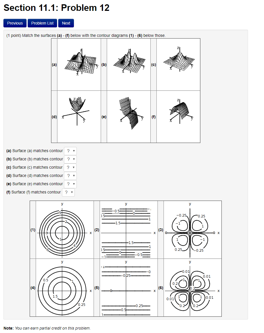 Solved Section 11.1: Problem 12 PreviouS Problem List Next | Chegg.com