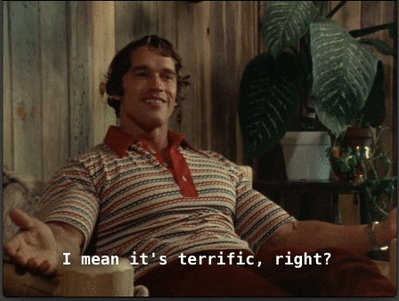 Pumping Iron | Marisa's Adventure in movies