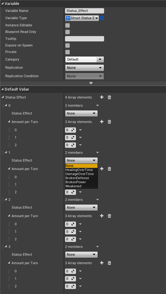 I Think I Need An Array In An Array Of Enum Of A Struct Or Something Like That R