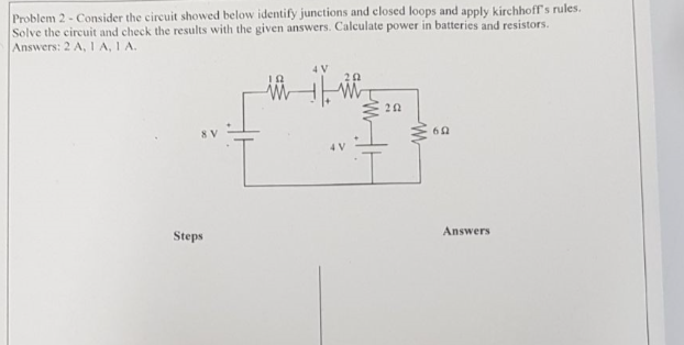 Solved Consider the circuit showed below identify junctions | Chegg.com