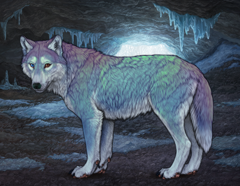 LF: Turquoise Wolf |:| Wolvden